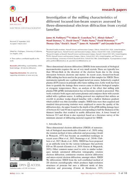 Pdf Investigation Of The Milling Characteristics Of Different Focused