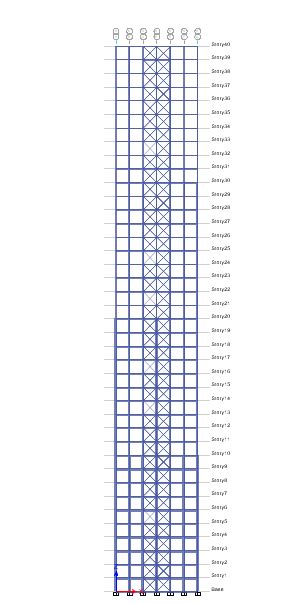 Plan With Braced Frame Core Download Scientific Diagram
