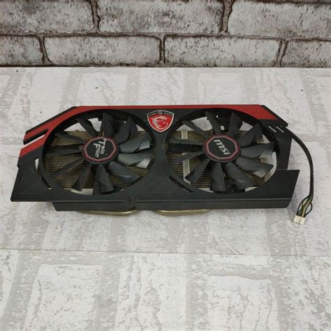 FAN Graphic Card MSI GPU Dual Fan With Heatsink Shopee Malaysia
