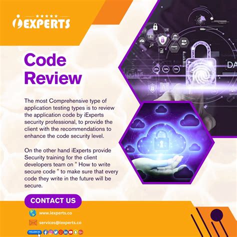 Codereview Cybersecurity Securecoding Devsecops Staysafe Bugfree Iexperts ⭐️⭐️⭐️⭐️⭐️