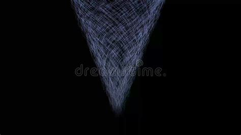 Seamless Particle World Blue Vortex Animation Stock Video Video Of