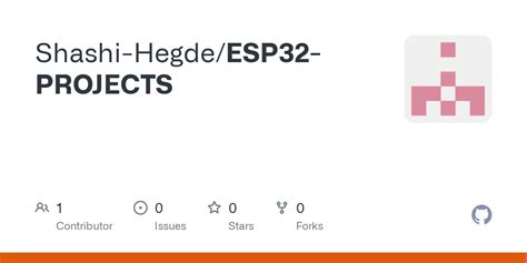 GitHub Shashi Hegde ESP PROJECTS