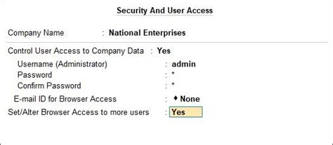 Tally Prime Connect Company By Tally NET Feature