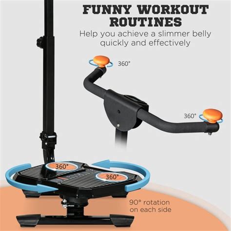Foldable Ab Twister Twist Board Abdominal Exercise Equipment Gym