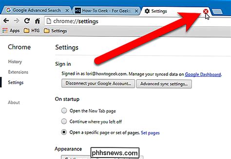 Come Aprire Un Set Specifico Di Pagine Web All Avvio Del Browser It Phhsnews Com
