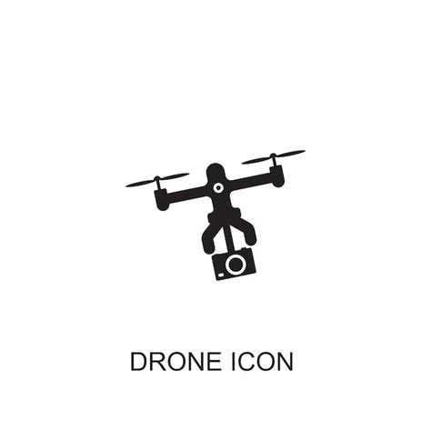Premium Vector Drone Vector Icon Icon