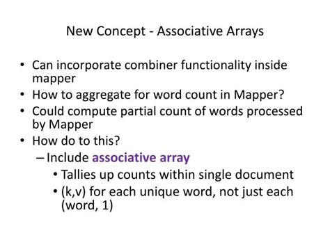 Ppt New Concept Associative Arrays Powerpoint Presentation Free