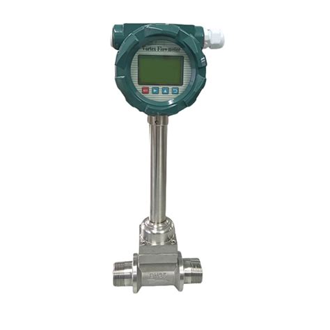 Vortex Flow Meters For Small Pipes Threaded Or Clamp Connection
