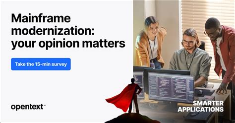 Opentext Survey On Cobol Modernization Application Modernization And Connectivity Amc Now