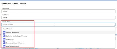 How To Create Lookup Field In A Salesforce Flow