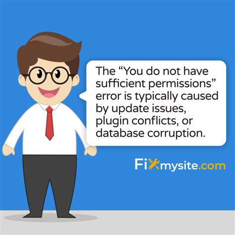 How To Fix You Do Not Have Sufficient Permissions In Wordpress