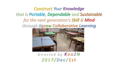 Awesome Collaborative Learning For Knowledge Construction：知識構成型ジグソー法を用い