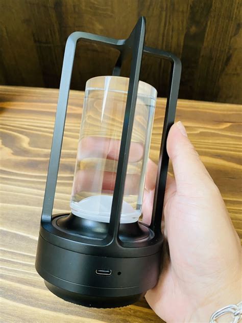 【未使用】激渋！ブラック登場！ledランプ キャンプ アウトドア ランタン 高級感抜群！ タッチセンサーの落札情報詳細 ヤフオク落札価格
