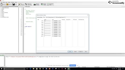 sample robotc program for gtt1 youtube