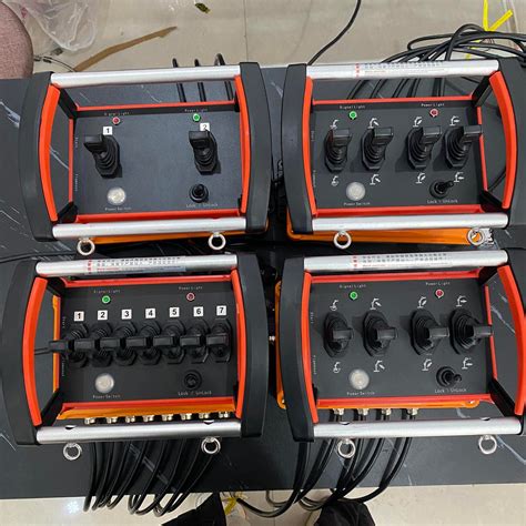 45 Way Wireless Remote Controller Is Used For Cranes Hydraulic