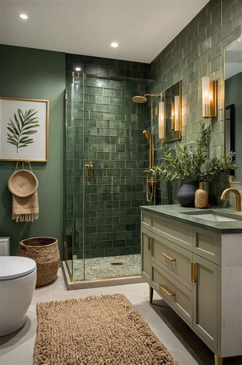 Best 13 27 Gorgeous Green Bathroom Ideas For A Fresh Look Artofit