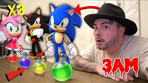 Ordering All Sonic Potions From The Dark Web At 3am Drinking At Same