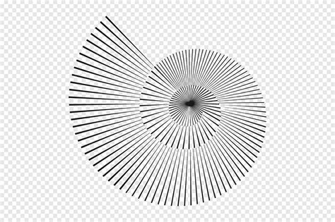 Premium Vector Abstract Stripped Nautilus Shell Symbol Flat Vector Illustration