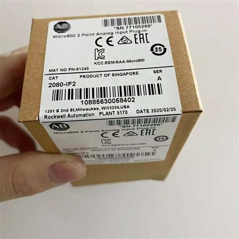 2080 if2 analog input module industrial and scientific