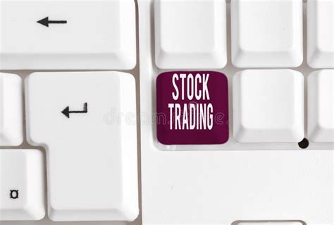Writing Note Showing Stock Trading Business Photo Showcasing Buy And Sell Of Securities
