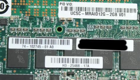 Cisco Ucsc Mraid12g 2gb V01 12gb S Sas Raid Controller 74 12862 02 34 94 Picclick Au