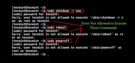 How To Disable Shutdown And Reboot Commands In Linux Linux Reboot