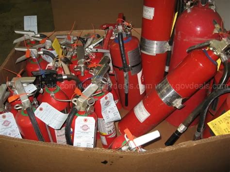 Fire Estinguishers Govdeals