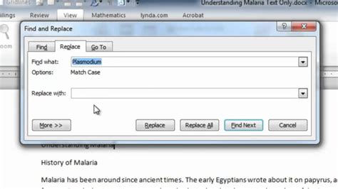 Ganti Kata Dengan Cepat Ini Cara Replace Di Word