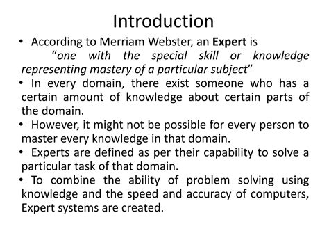 fuzzy expert system ppsx