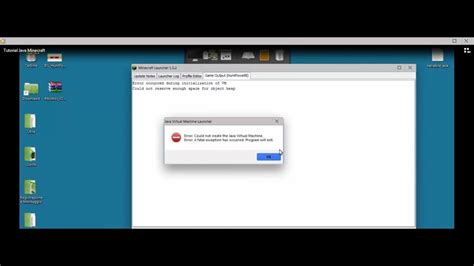 Como Solucionar Error De Minecraft Java Virtual Machine Descargar Manual