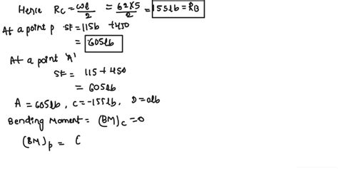 Solved 5 A Structural Member In A Building Is Modeled As The