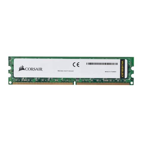CORSAIR ValueSelect 1 X 4 GB DDR3 SDRAM 1333 MHz DIMM 240 Pin Interdiscount