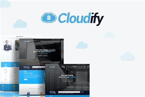 Cloudify Web Hosting Html Template Site Templates Ft Html