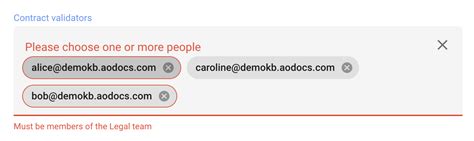 Configure Data Validation For Custom Properties Aodocs Knowledge Base