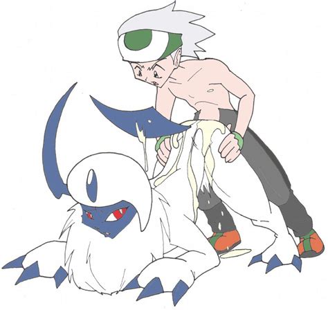 Rule 34 1boy Absol Ambiguous Gender Brendan Pokemon Brendan