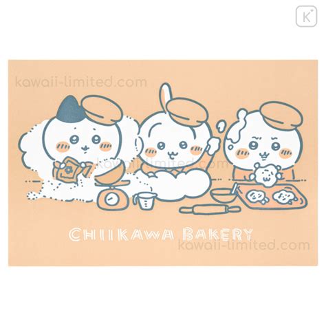 Japan Chiikawa Letterpress Postcard Chiikawa And Hachiware And Usagi