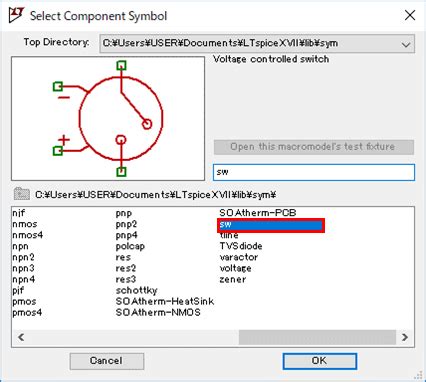 LTspice How To Use The Voltage Controlled Switch With Hysteresis Characteristics Spiceman
