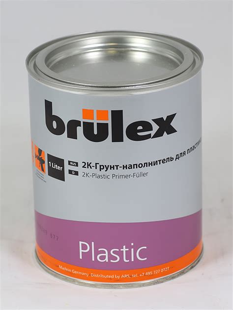 Купить Brulex 2К-Грунт-наполнитель для пластика, 1 л / Brulex 927910126