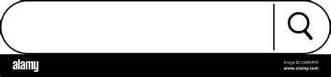 A Simple Web Search Box Search Bar With A Wide Range Of Input Field