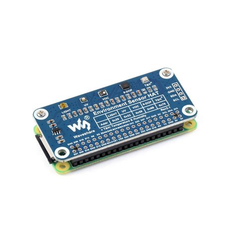 Environment Sensor Hat For Raspberry Pi I2c Bus