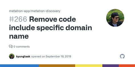 Remove Code Include Specific Domain Name · Issue 266 · Metatron Appmetatron Discovery · Github