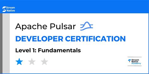 Apache Pulsar Developer Certification Level 1 Fundamentals January 23