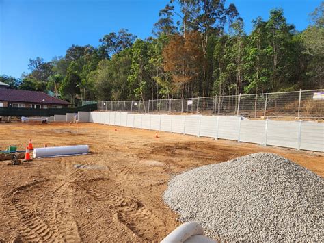 Durawall Retaining Wall To Create Flat Building Pads Durawall
