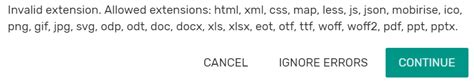 Invalid Extension Mobirise Forums