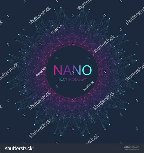 Big Data Visualization Artificial Intelligence Machine Stock Vector Royalty Free 1167436231