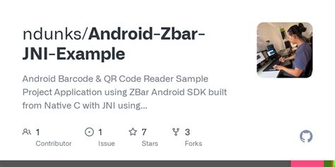 Github Ndunksandroid Zbar Jni Example Android Barcode And Qr Code