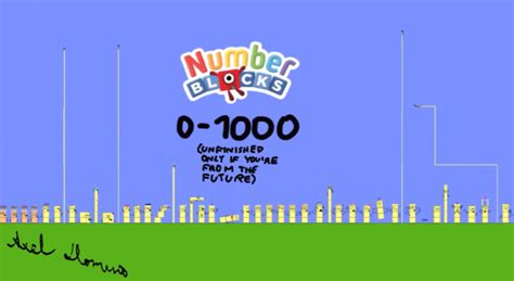 Numberblocks 0 1000 Series Axel Domino Wiki Fandom