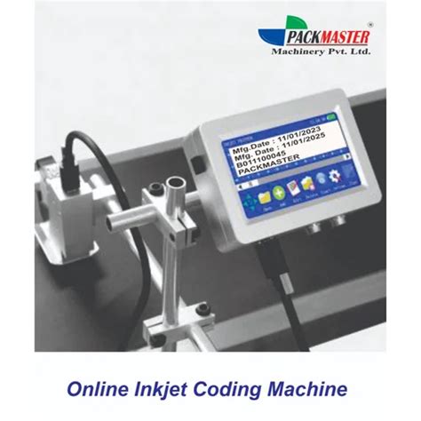 Inkjet Coding Batch Coding Machines At INR In Ahmedabad Packmaster Machinery Pvt Ltd