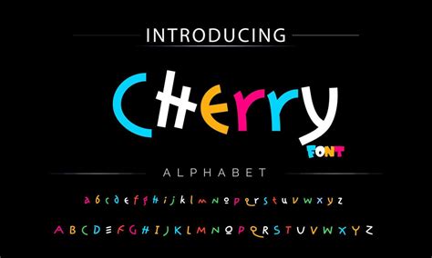 Cherry Font Vector Art Icons And Graphics For Free Download