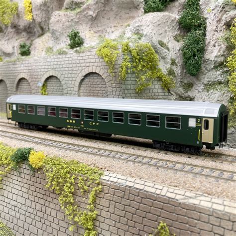 Voiture Uic X Ric Bm 2cl 12 Compartiments Sbb Ffs Lsmodels Pi9722